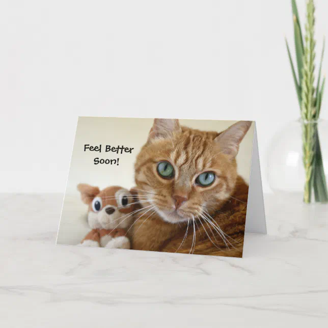 Feel Better Soon! Child's Get Well Card | Zazzle