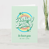 Feeling so Lucky St. Patrick's Day Card | Zazzle