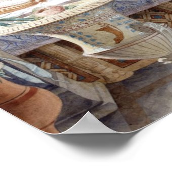 Félix Duban Architectural Fantasy Poster | Zazzle