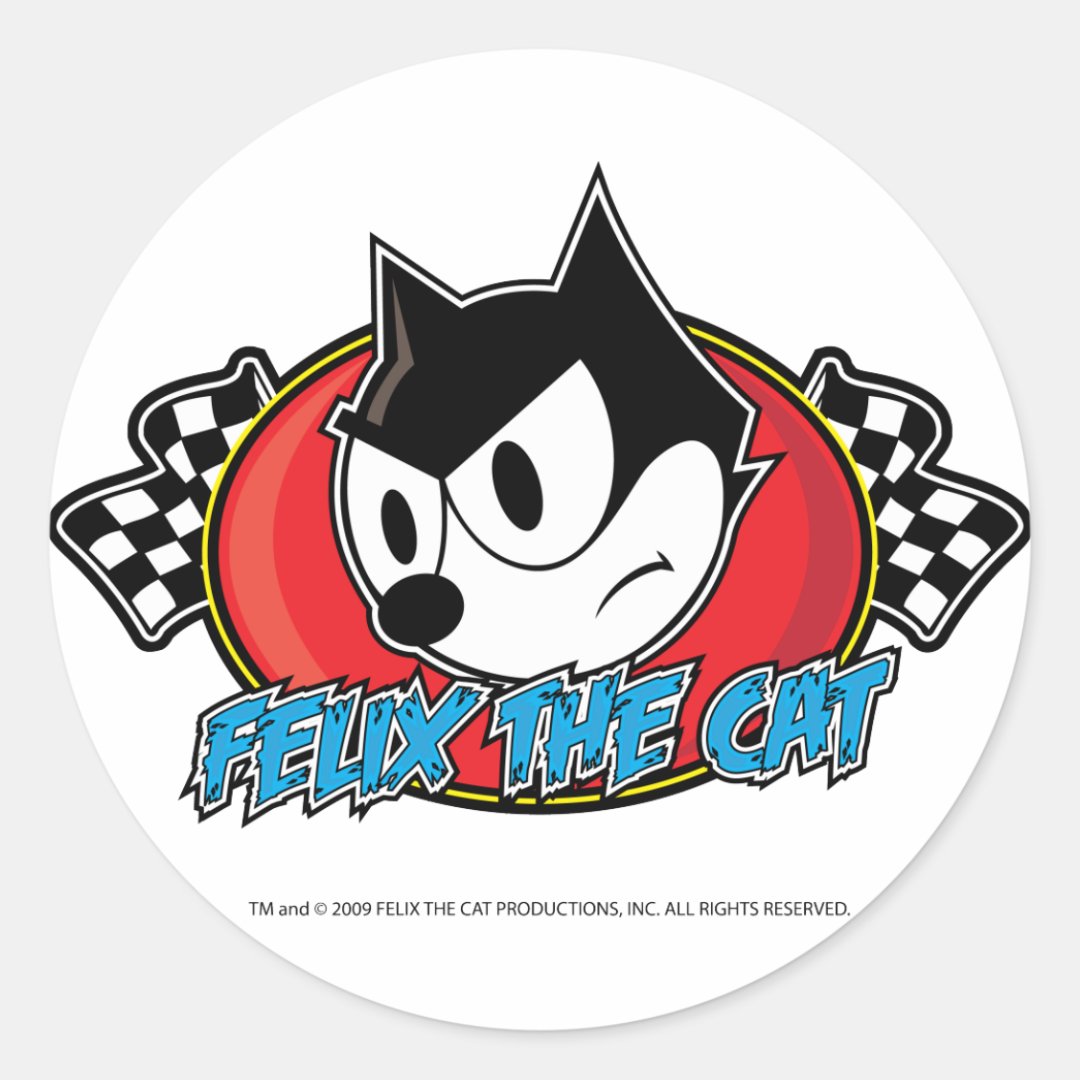 Felix Racing Stickers | Zazzle