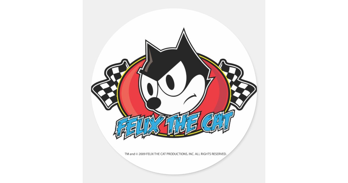Felix Racing Stickers | Zazzle