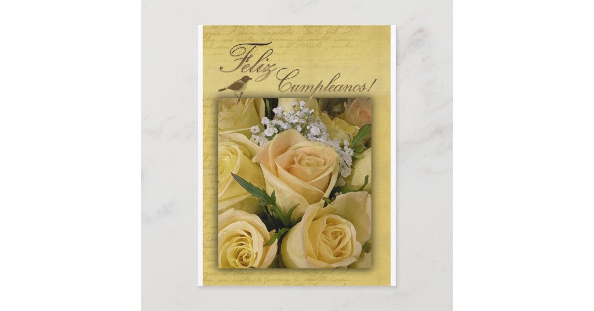 Feliz Cumpleanos Birthday Card | Zazzle