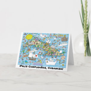 Cuban Birthday Cards | Zazzle