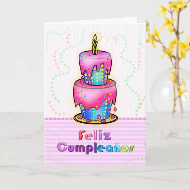 Spanish Birthday Cards Printable