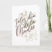 Feliz Día de la Madre Mother's day Español Card | Zazzle