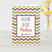 Feliz Dia De Los Padres Spanish Father's Day Card | Zazzle