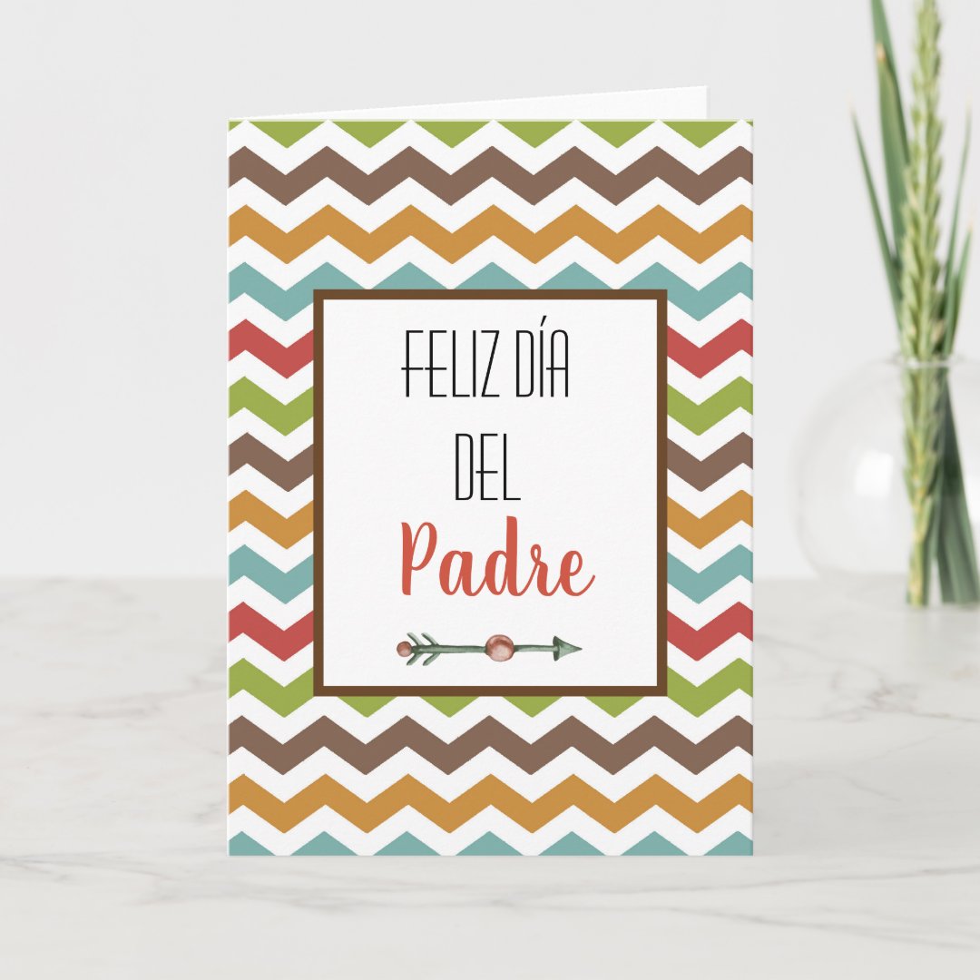 Feliz Dia Del Padre Spanish Father's Day Card | Zazzle