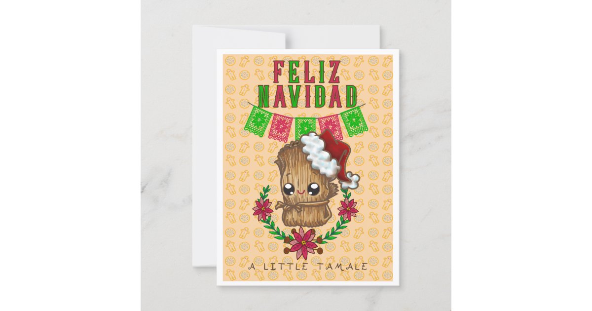 Feliz Navidad - Little Tamale | Zazzle