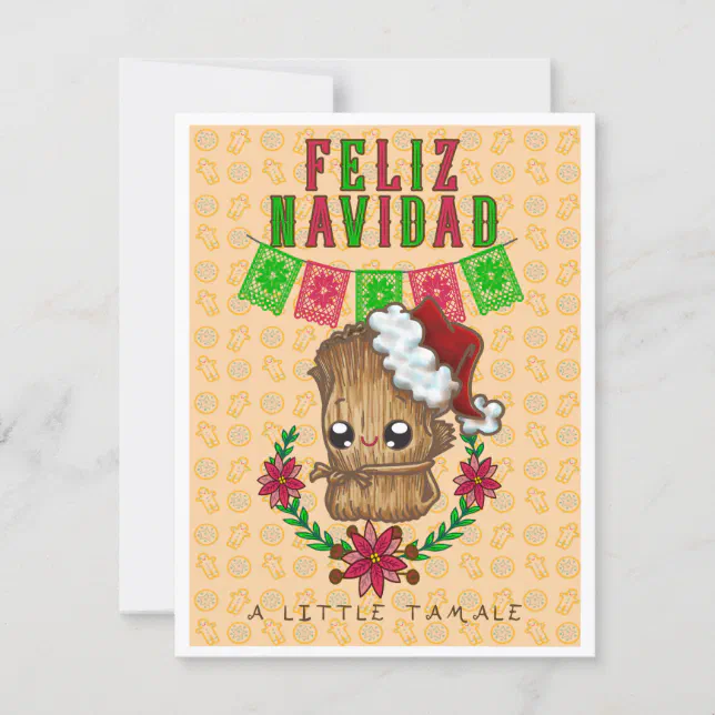 Feliz Navidad - Little Tamale | Zazzle