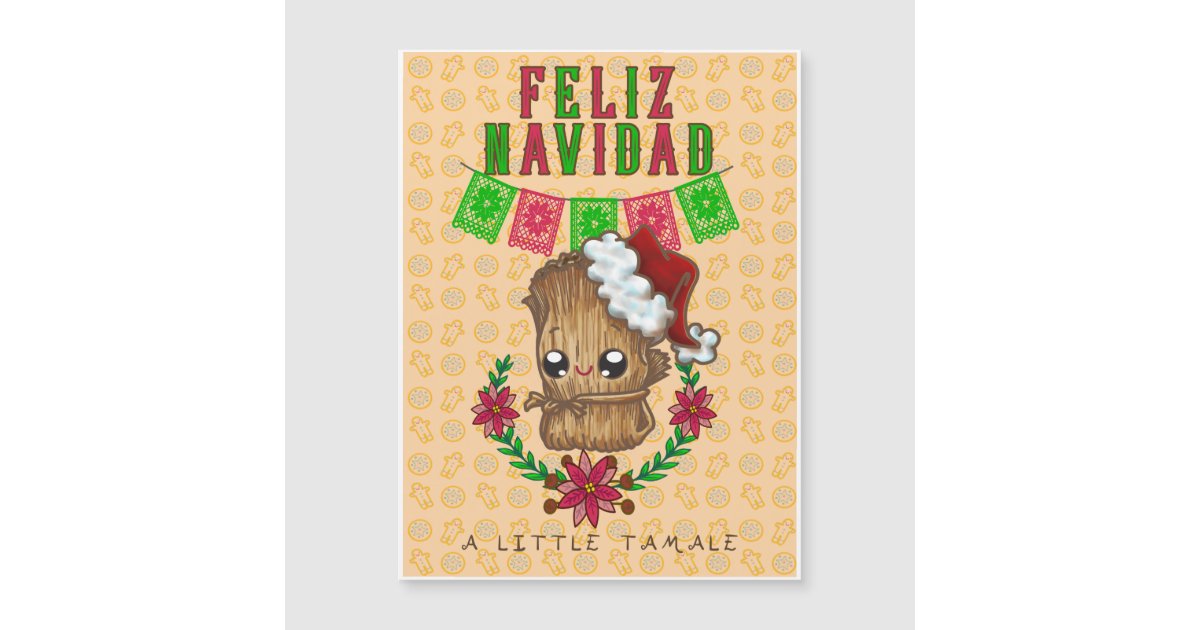 Feliz Navidad - Little Tamale (yellow) | Zazzle
