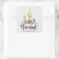 Feliz Navidad | Spanish Christmas Sticker | Zazzle