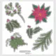 Felt Style Christmas Decorations Sticker | Zazzle
