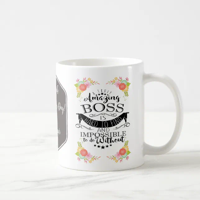 female amazing boss, best boss mug | Zazzle