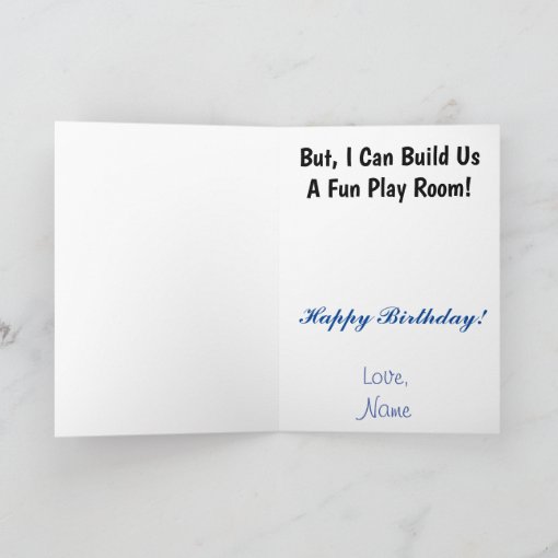 Female Carpenter, Builder Birthday Card | Zazzle