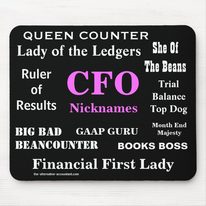 Female CFO Nicknames Funny Rude Silly Names Mouse Pad Zazzle female-cfo-nicknames-funny-rude-silly-names-mouse-pad-zazzle