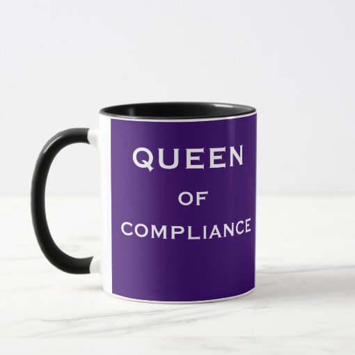 Female Compliance Officer Funny Special Name Gift Mug | Zazzle