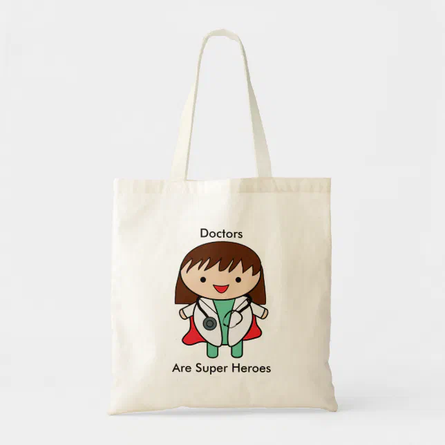 Female Doctor Happy Doctor Day Personalize Tote Bag | Zazzle