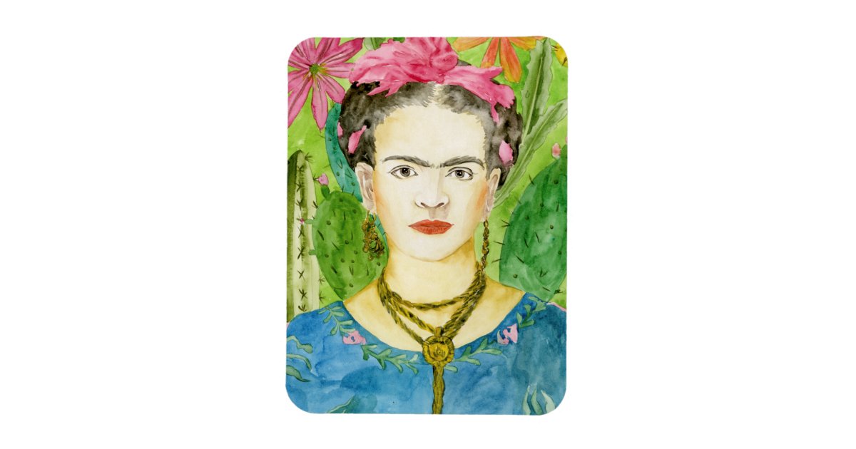 Female Figure Portrait Magnet | Zazzle