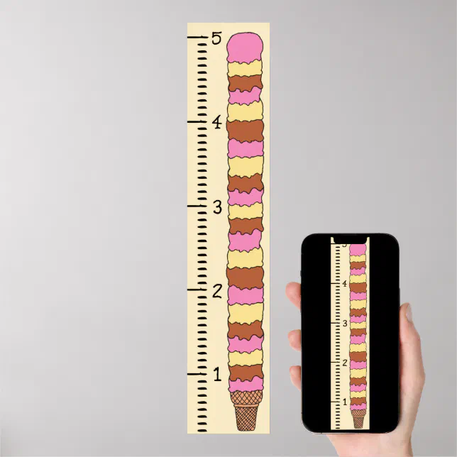 Female Growth Chart Ruler | My Growth Chart | Zazzle
