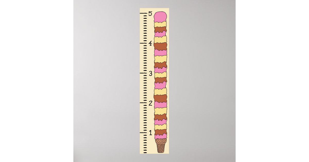 Female Growth Chart Ruler | My Growth Chart | Zazzle