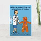 Female Physical Therapist Funny Birthday Design 3 Card | Zazzle