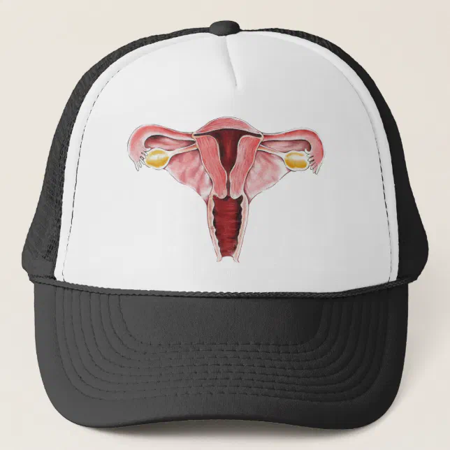 Female Reproductive System hat | Zazzle