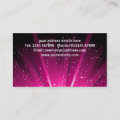 Female Singer Business Card | Zazzle