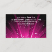 Female Singer Business Card | Zazzle