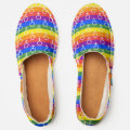 Female Symbol Rainbow Pattern Espadrilles | Zazzle