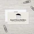 Fence Installer and Repair Business Card | Zazzle