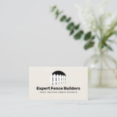 Fence Installer and Repair Business Card | Zazzle