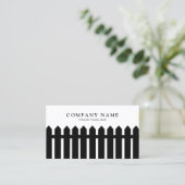 Fencing Company Business Card | Zazzle