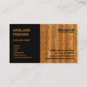 Fencing Company Business Card | Zazzle