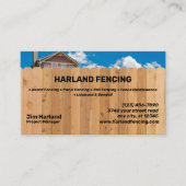 Fencing Company Business Card | Zazzle