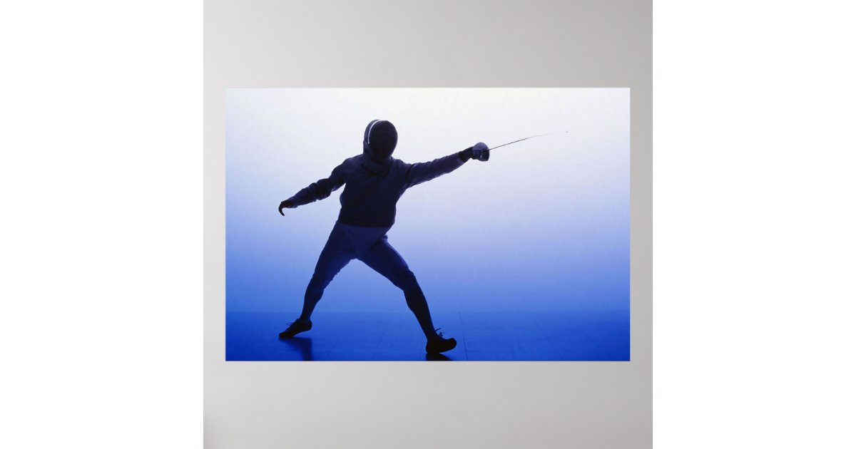 Fencing Poster | Zazzle