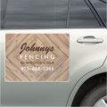 Fencing Slogans Business Cards Car Magnet | Zazzle