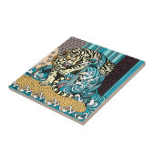 Feng Shui White Tiger Ceramic Tile | Zazzle