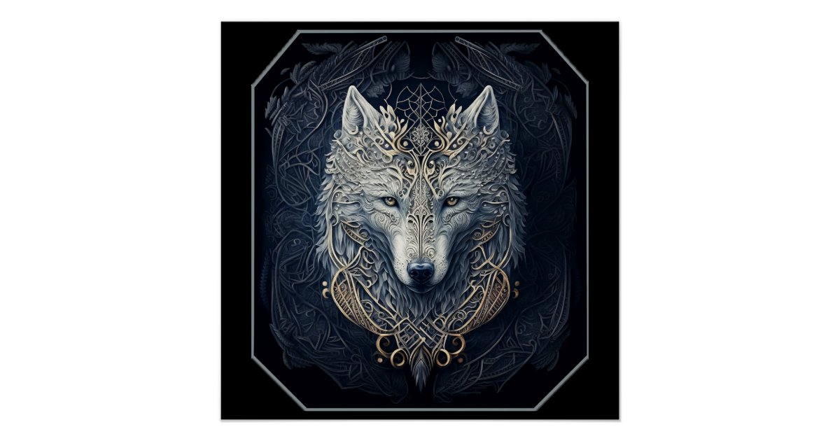 Fenrir, Child of Loki Poster | Zazzle