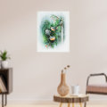 Fentail Wrens Animal Wildlife Bird Poster | Zazzle