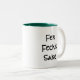 Fer Feck's Sake Two-Tone Coffee Mug | Zazzle
