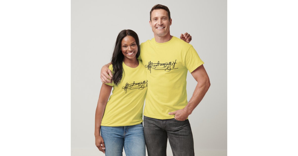 Ferdinand Magellan Signature T-Shirt | Zazzle