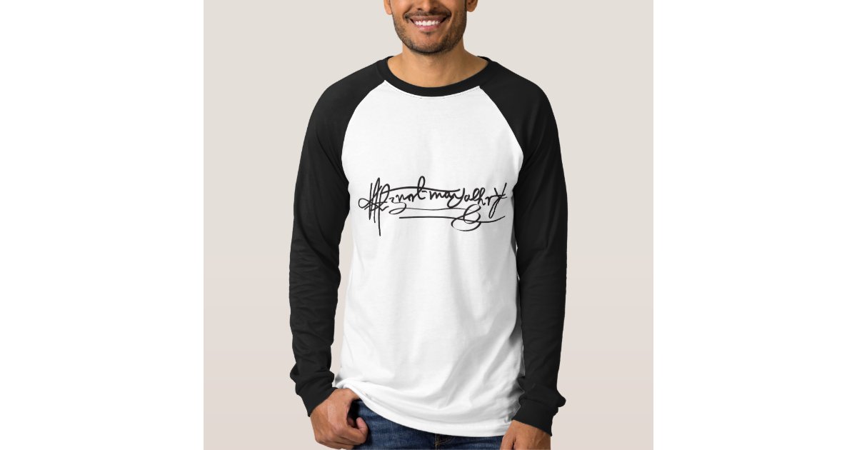 Ferdinand Magellan Signature T-Shirt | Zazzle
