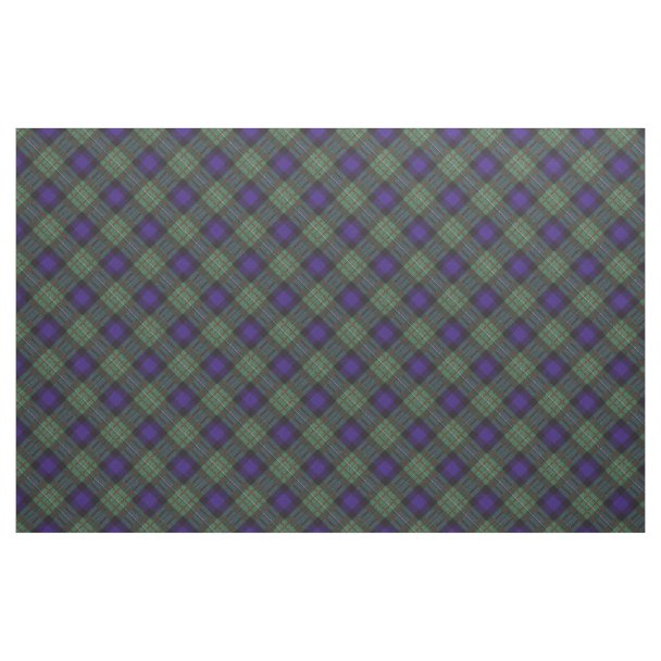 Clan Ferguson Tartan Fabric | Zazzle.com