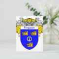 Ferguson Coat of Arms/Family Crest (Mantled) Postcard | Zazzle
