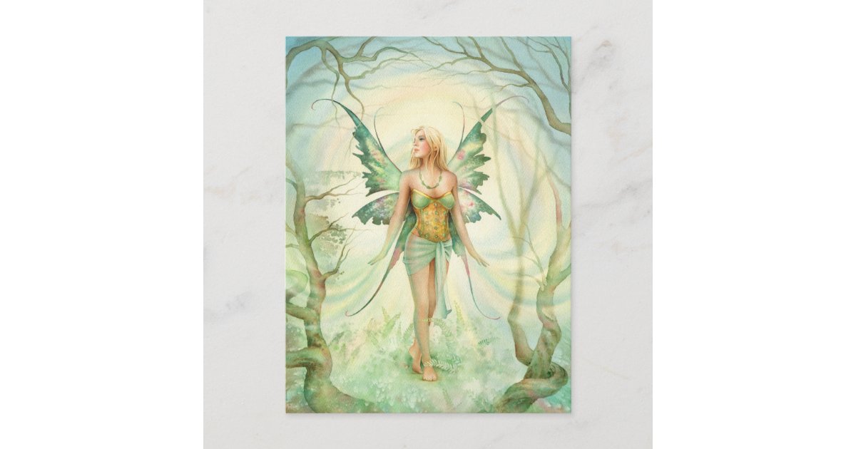 "Fern" Fairy by Scot Howden Postcard | Zazzle