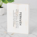 Fernweh Wood Decor Wall Art Wooden Box Sign | Zazzle
