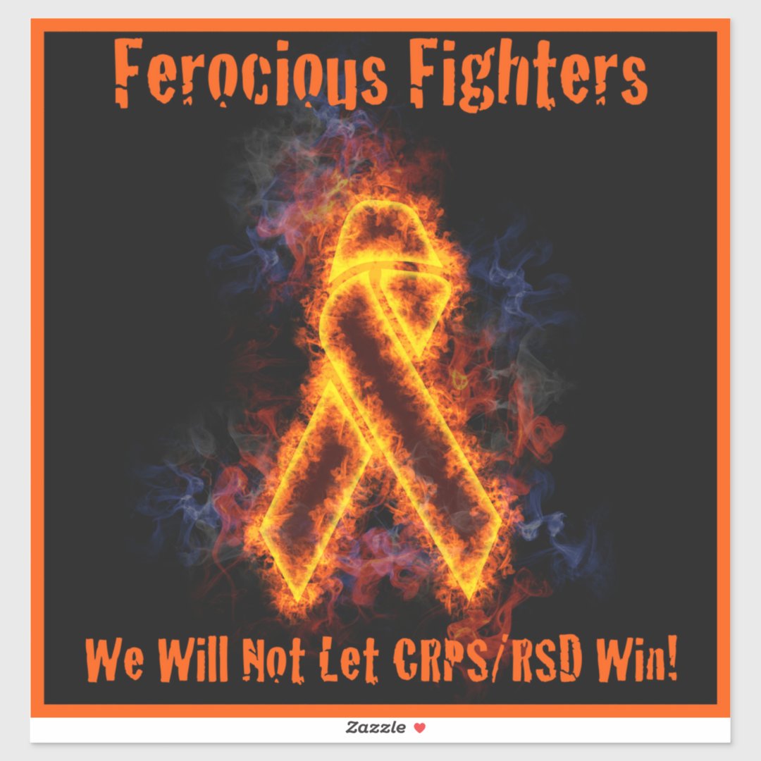 Ferocious Fighters LOGO Vinyl Decal | Zazzle
