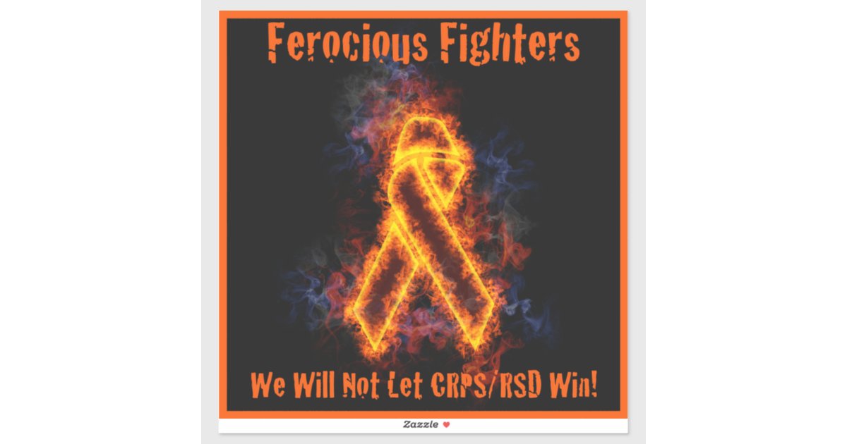 Ferocious Fighters LOGO Vinyl Decal | Zazzle