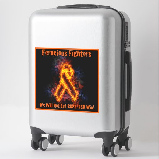 Ferocious Fighters LOGO Vinyl Decal | Zazzle