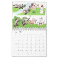 Ferret Tales Calendar: Illustrated Cartoon Ferrets Calendar | Zazzle